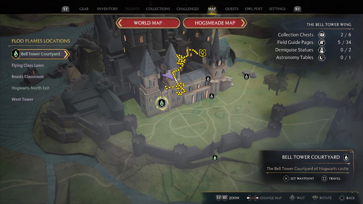 How to solve the bell tower puzzle in Hogwarts Legacy - Gamepur