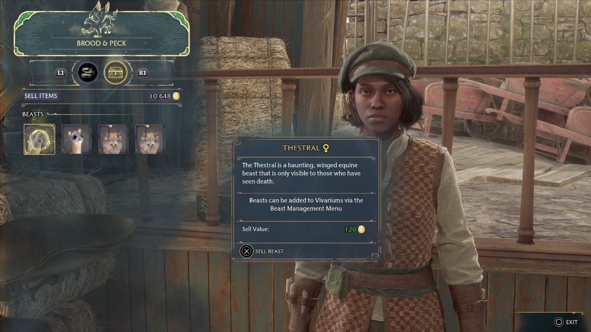 Where to sell beasts in Hogwarts Legacy - Gamepur