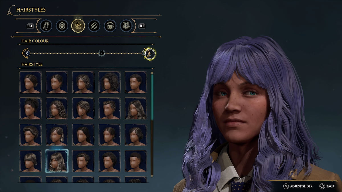 All hair color options in Hogwarts Legacy - Gamepur