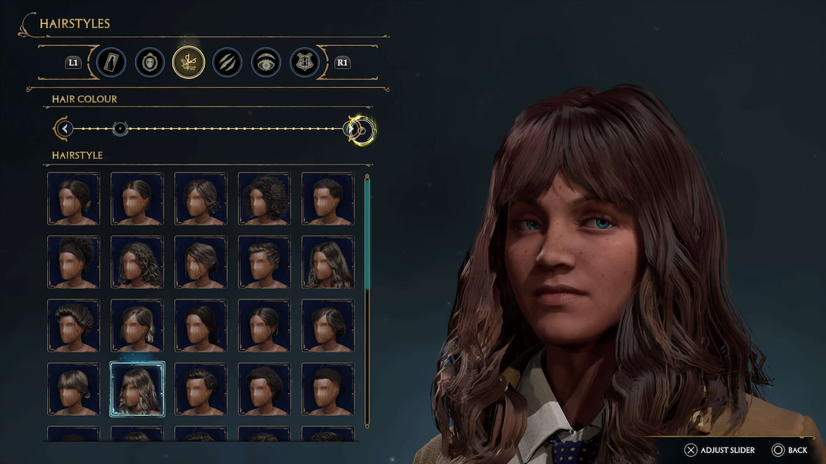 All hair color options in Hogwarts Legacy - Gamepur