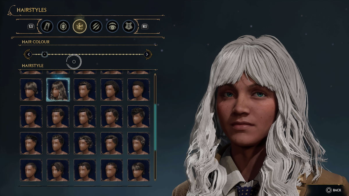 All hair color options in Hogwarts Legacy - Gamepur