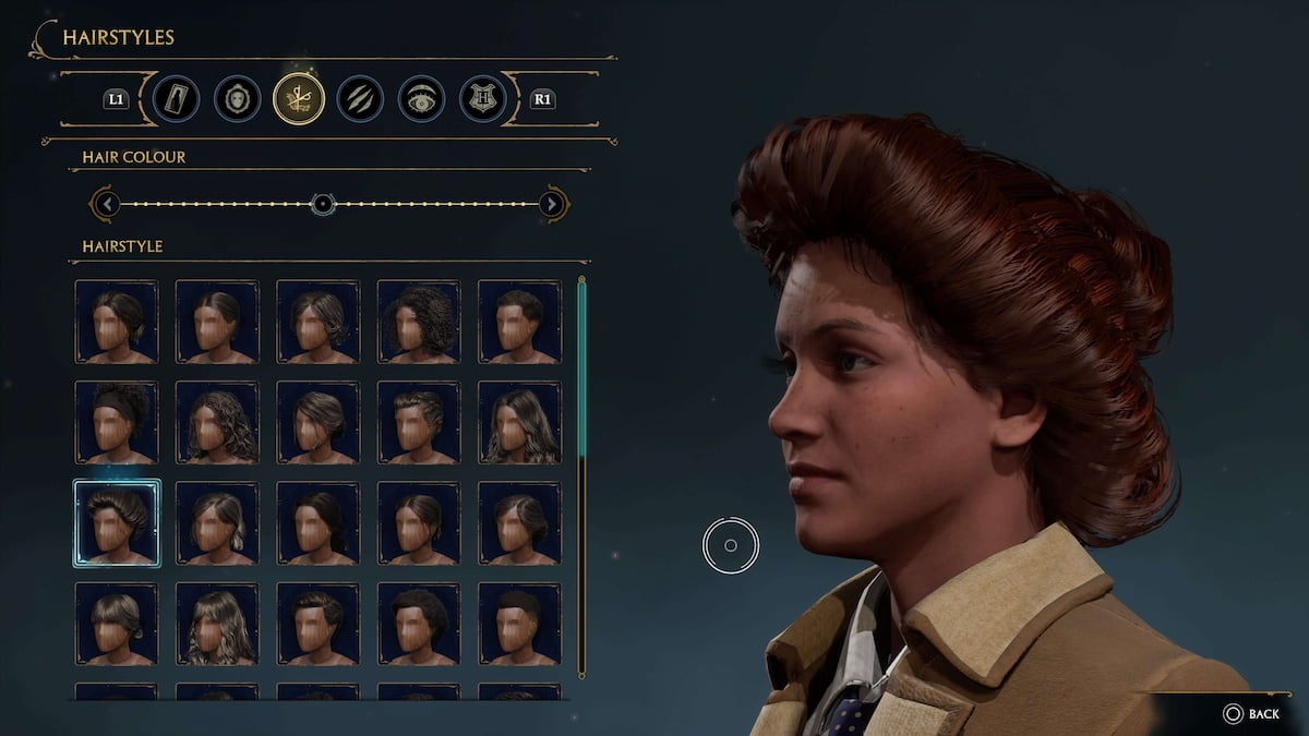 All hairstyle options in Hogwarts Legacy - Gamepur