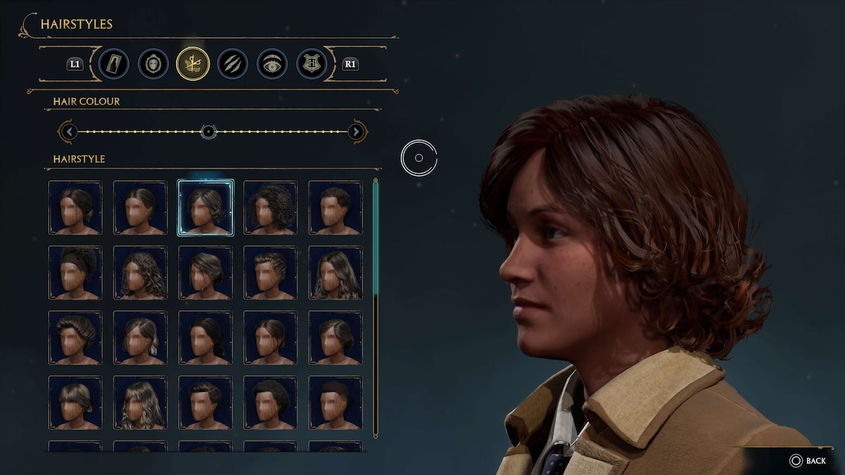 All hairstyle options in Hogwarts Legacy - Gamepur