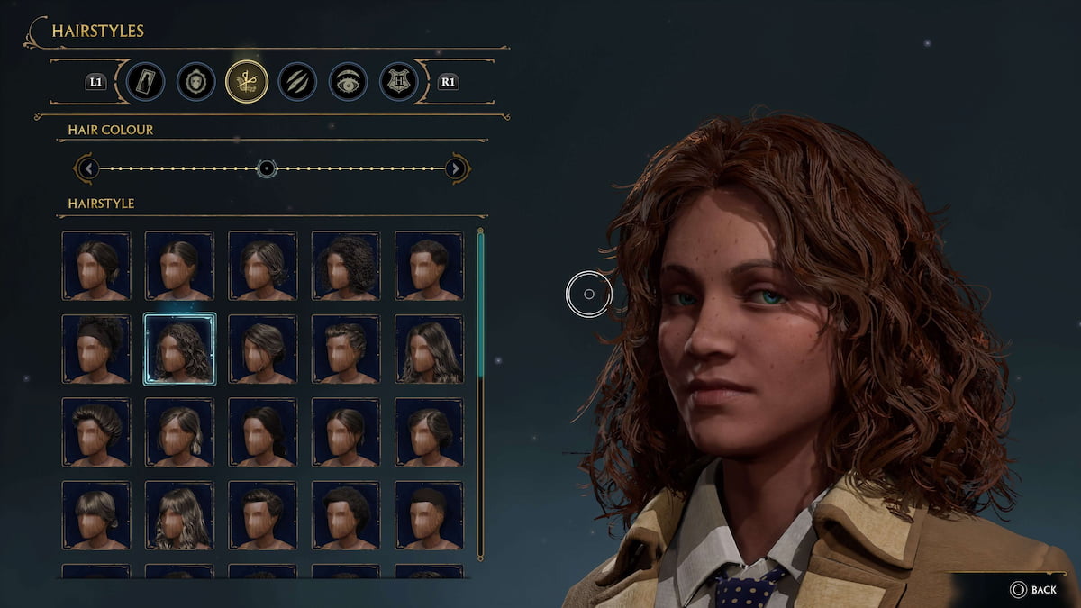 All hairstyle options in Hogwarts Legacy - Gamepur