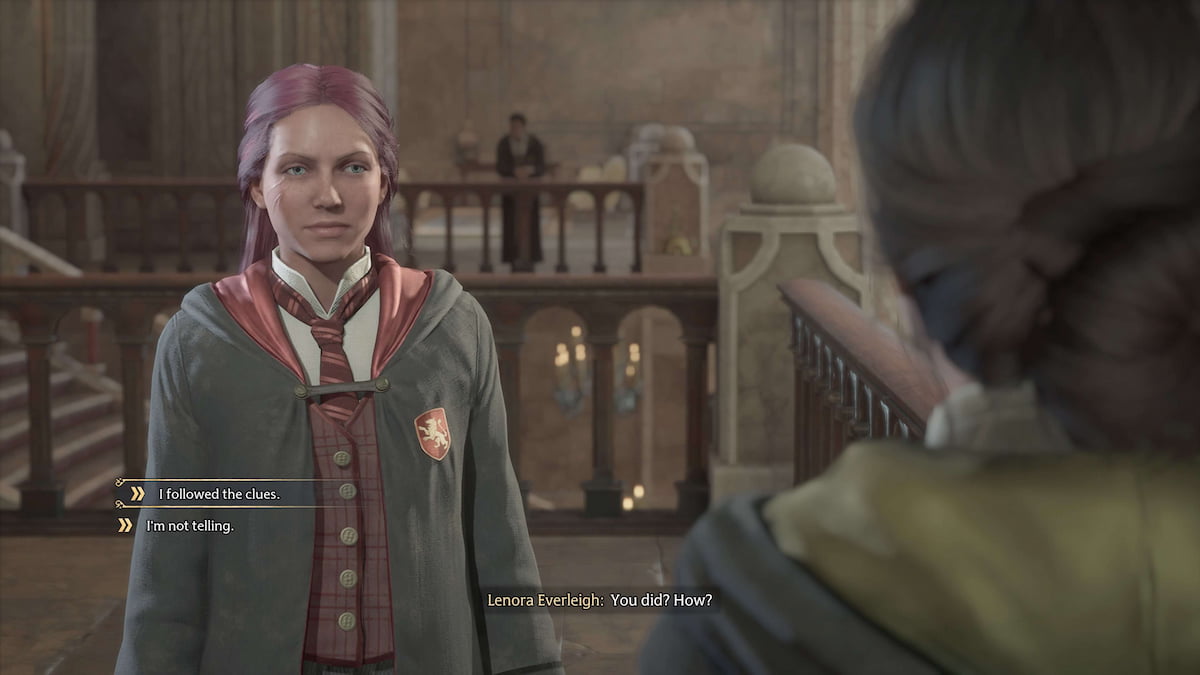 Should you tell Lenora about the puzzle riddle solution or not in ...