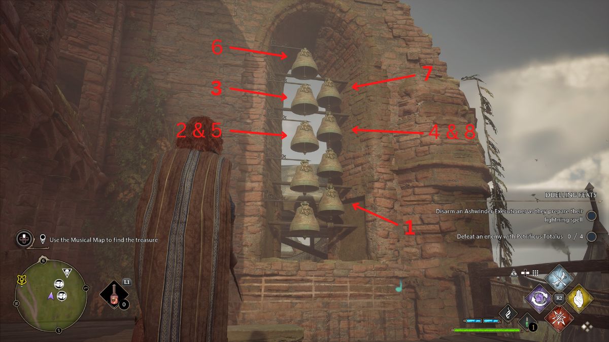 How to complete Solved by the Bell in Hogwarts Legacy - Gamepur
