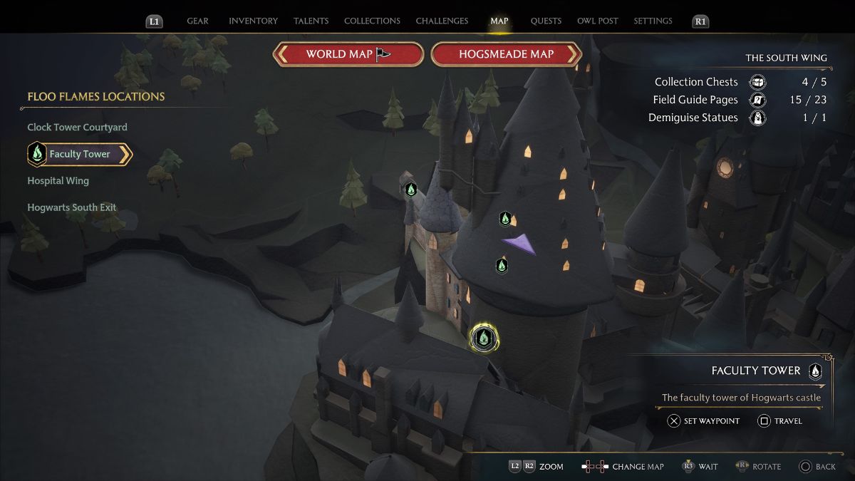 How to find the Prefects Bathroom location in Hogwarts Legacy - Gamepur