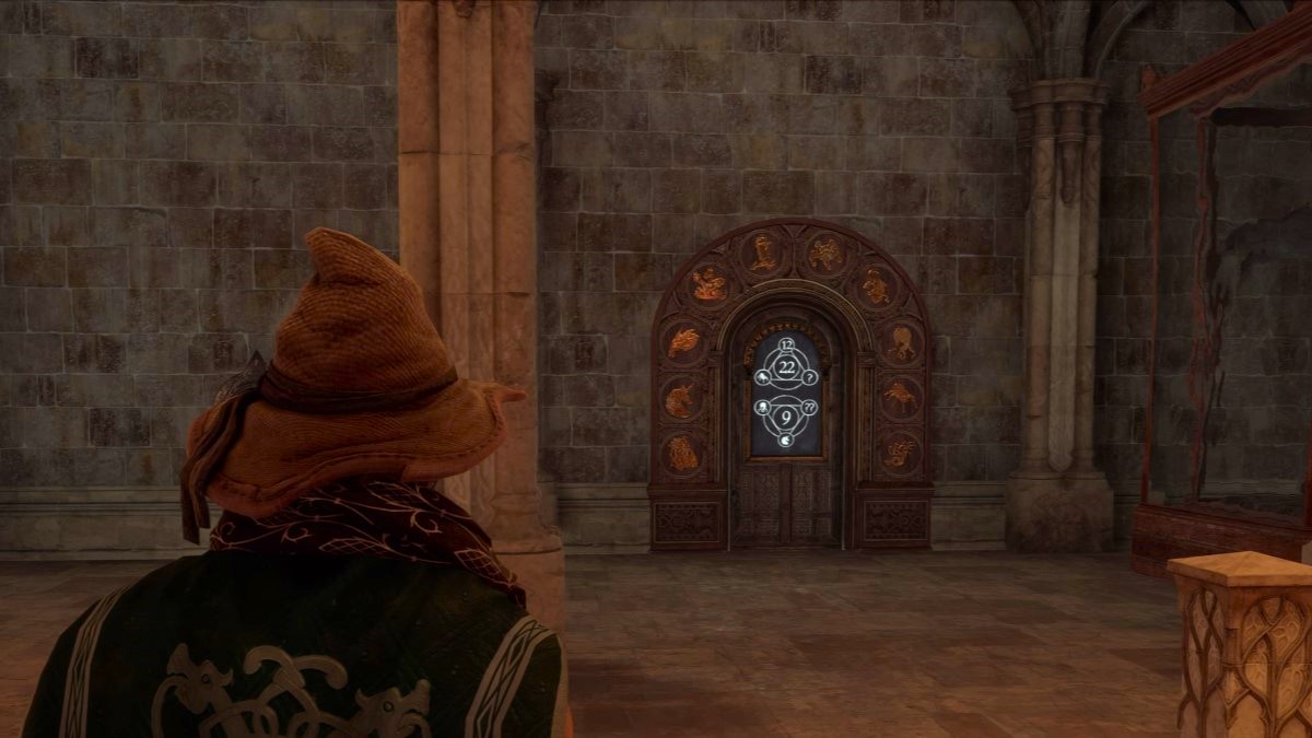 How to solve the Bell Tower Courtyard door puzzle in the Library Annex ...