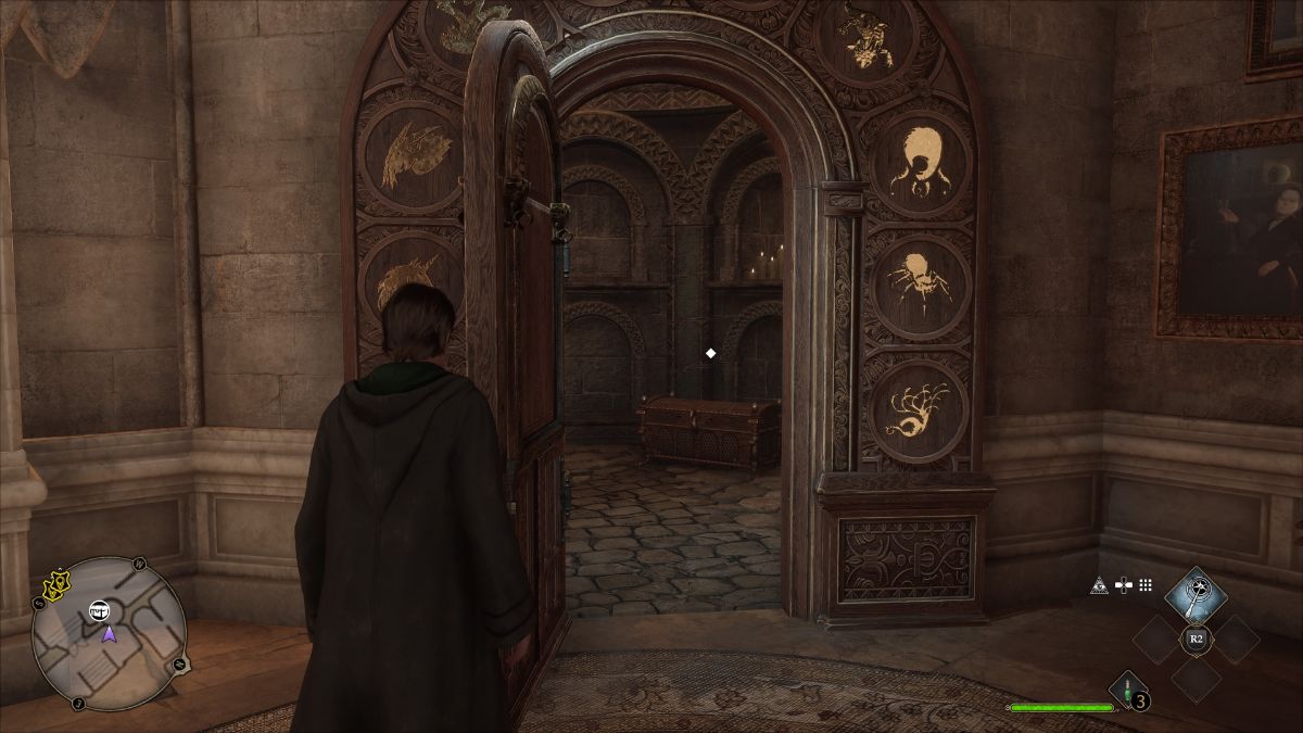 How to solve the Central Hall door puzzle in the Library Annex in Hogwarts Legacy - Gamepur