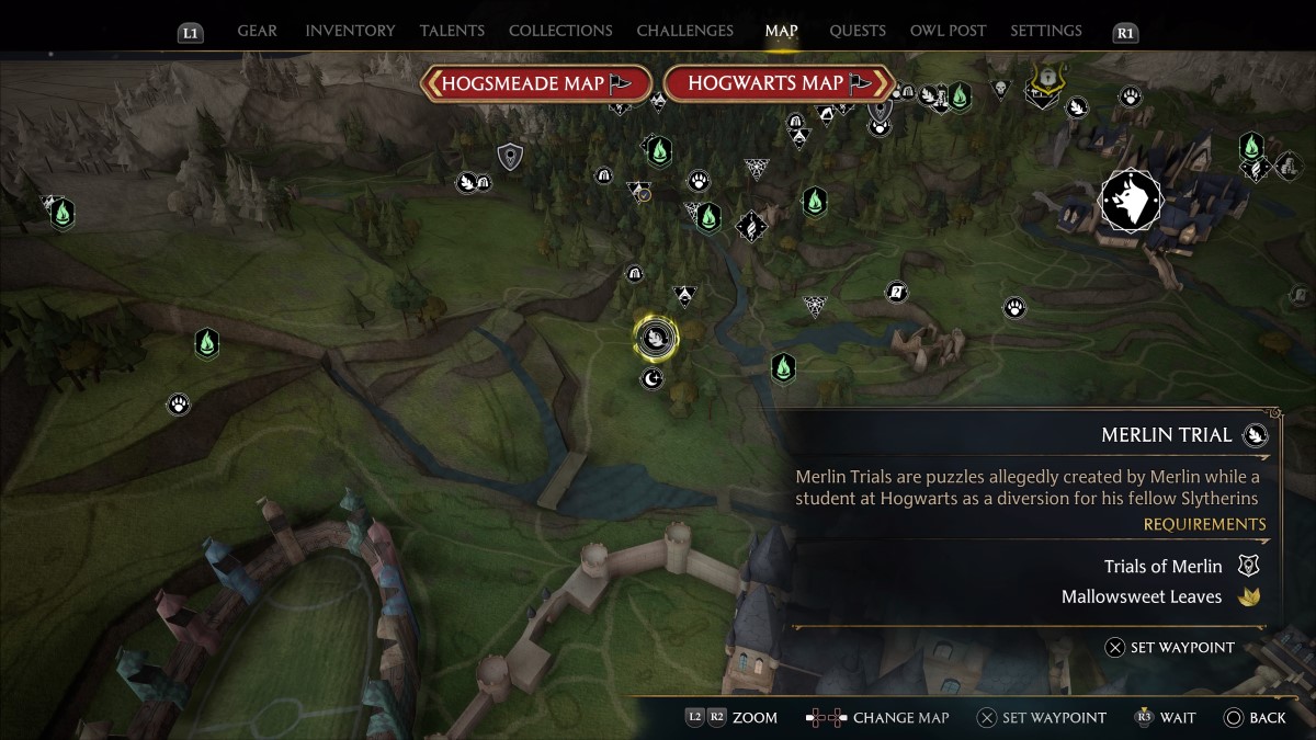 How to solve the Merlin Trial near the Forbidden Forest Floo Flame in ...