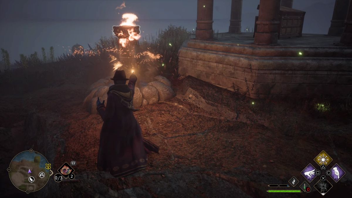 How to solve the West Manor Cape Merlin Trial in Hogwarts Legacy - Gamepur