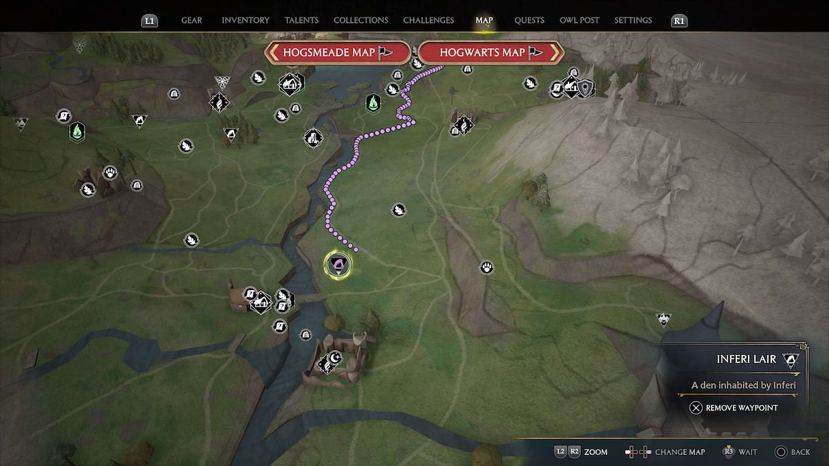 How to find Stench of the Dead in Hogwarts Legacy - Gamepur