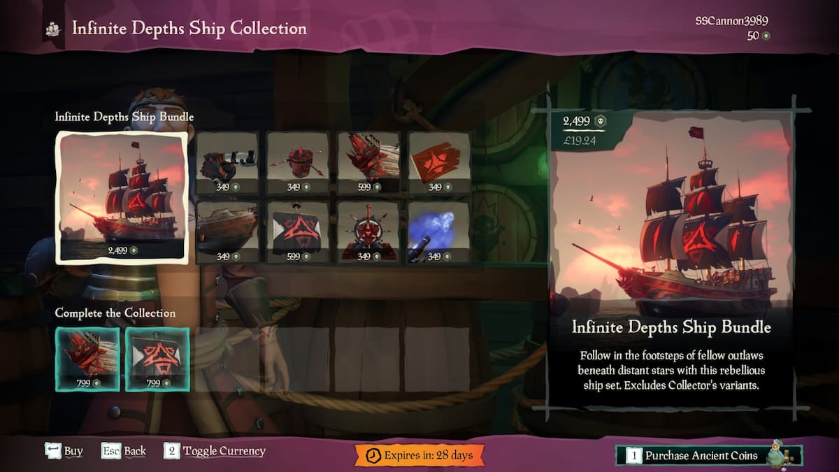 How to get the Halo Infinite Depths cosmetics in Sea of Thieves - Gamepur