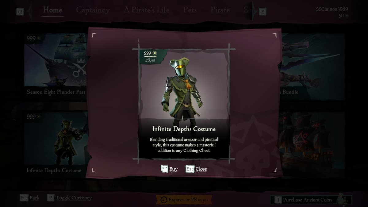 How to get the Halo Infinite Depths cosmetics in Sea of Thieves - Gamepur