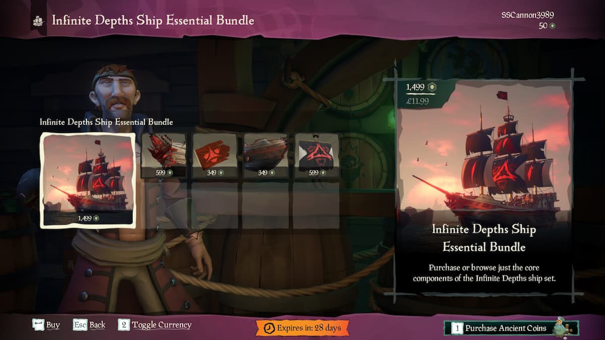 How to get the Halo Infinite Depths cosmetics in Sea of Thieves - Gamepur