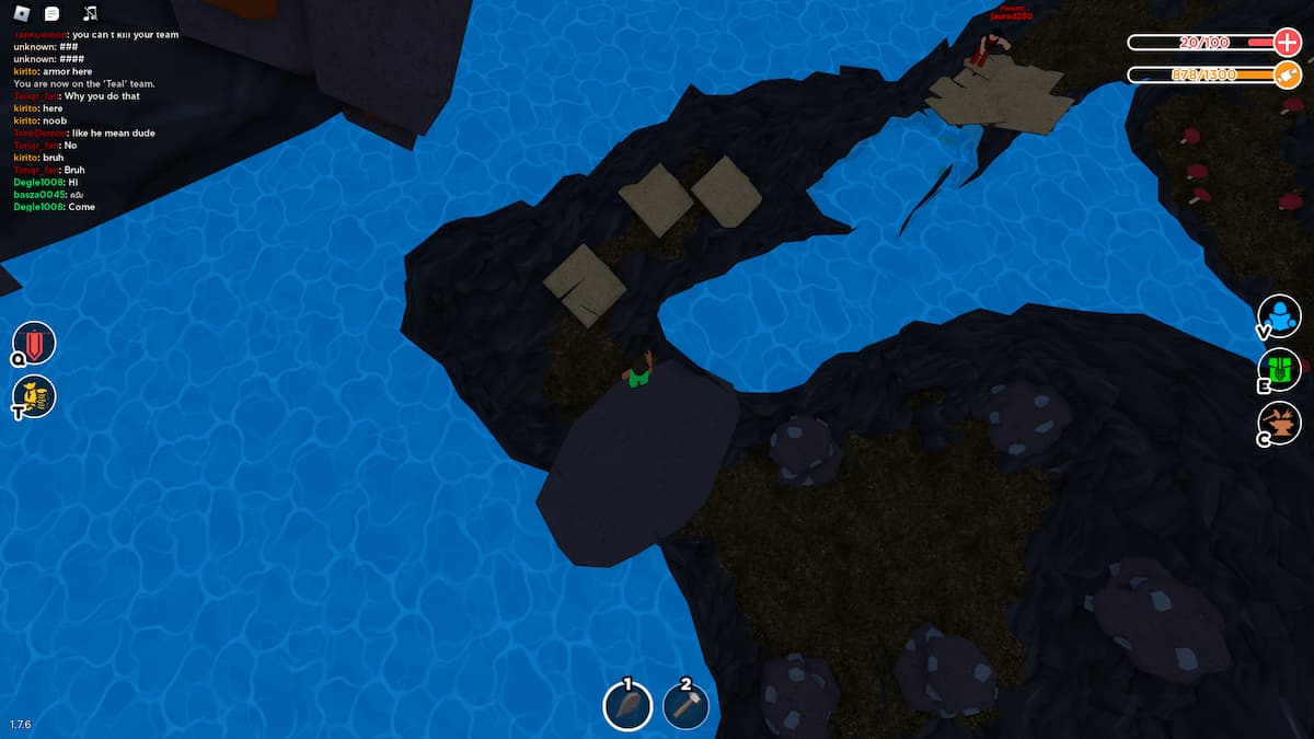 Where to find Iron Ore in Roblox The Survival Game - Gamepur