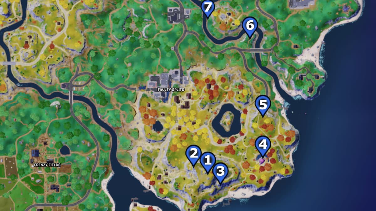 How to find all Axion Sentinel Level Up Quest Pack Tokens in Fortnite ...