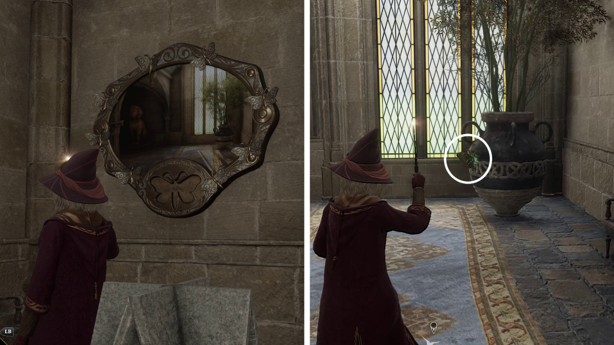 All Moth mirror locations in Hogwarts Legacy - Gamepur