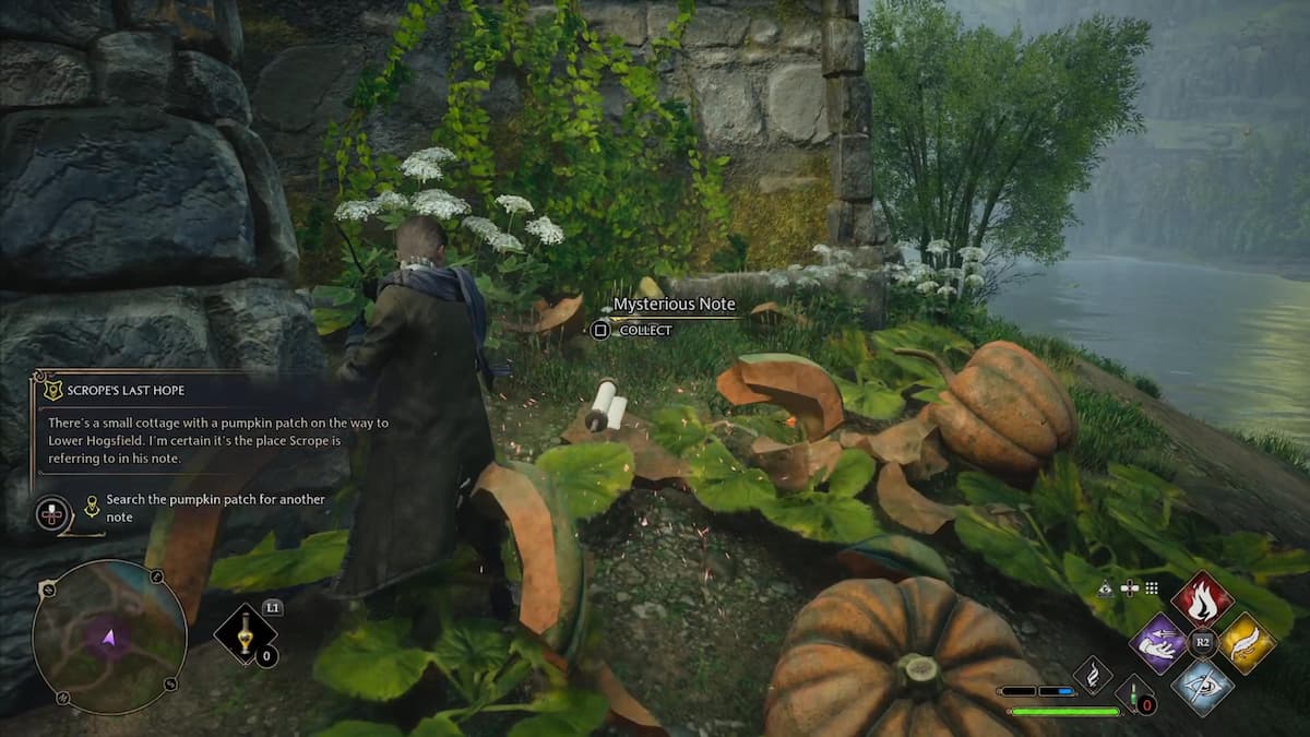 How to complete Scrope's Last Hope and find his notes in Hogwarts ...