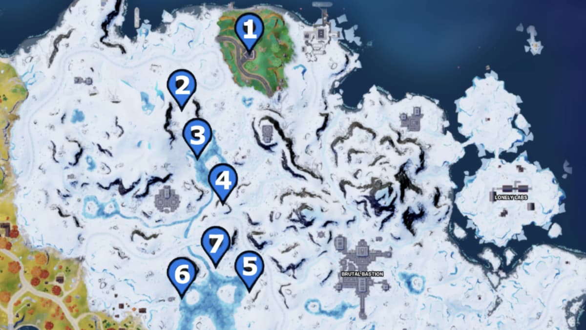 How to find all Axion Sentinel Level Up Quest Pack Tokens in Fortnite ...