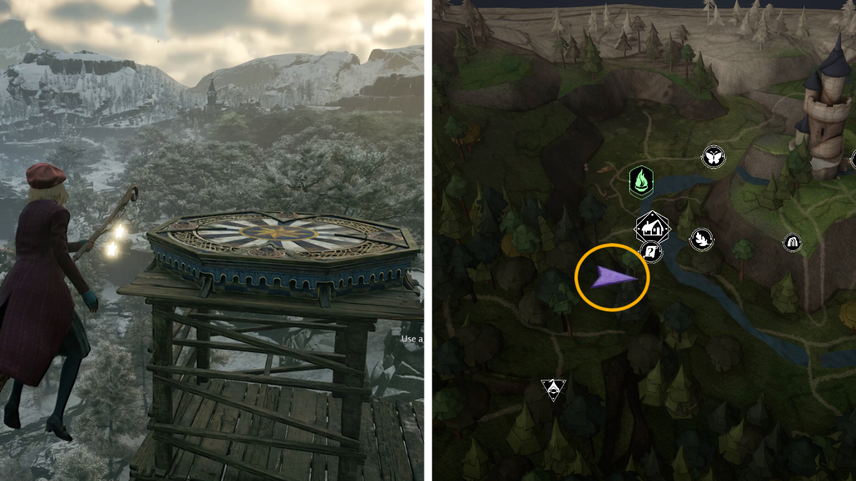 All landing platform locations in Hogwarts Legacy - Gamepur