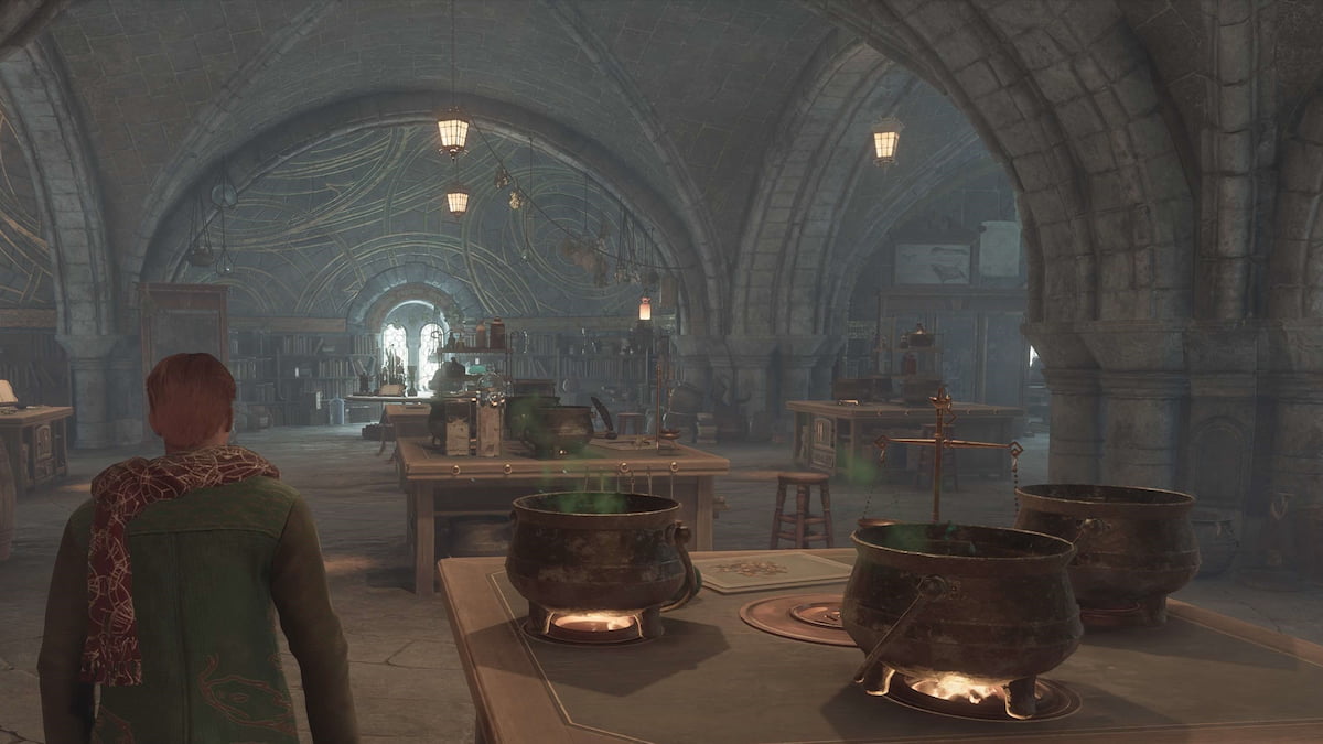 Where to find the Potions Classroom in Hogwarts Legacy | Potions Class ...