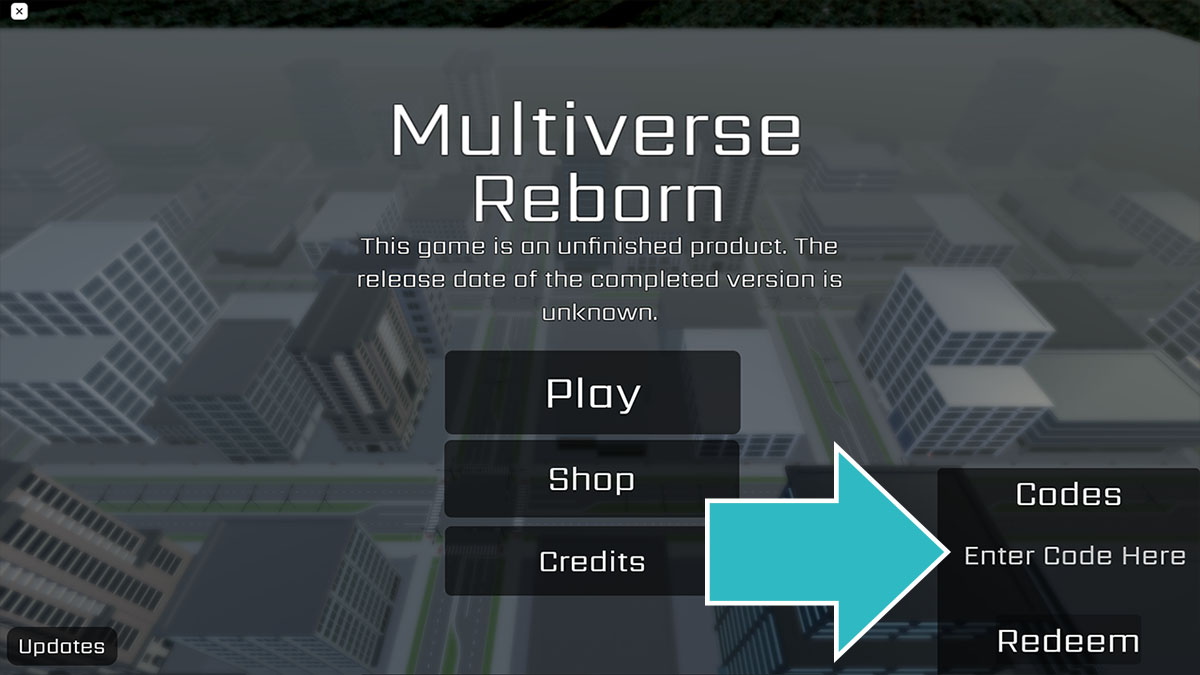Roblox Multiverse Reborn Codes - Gamepur