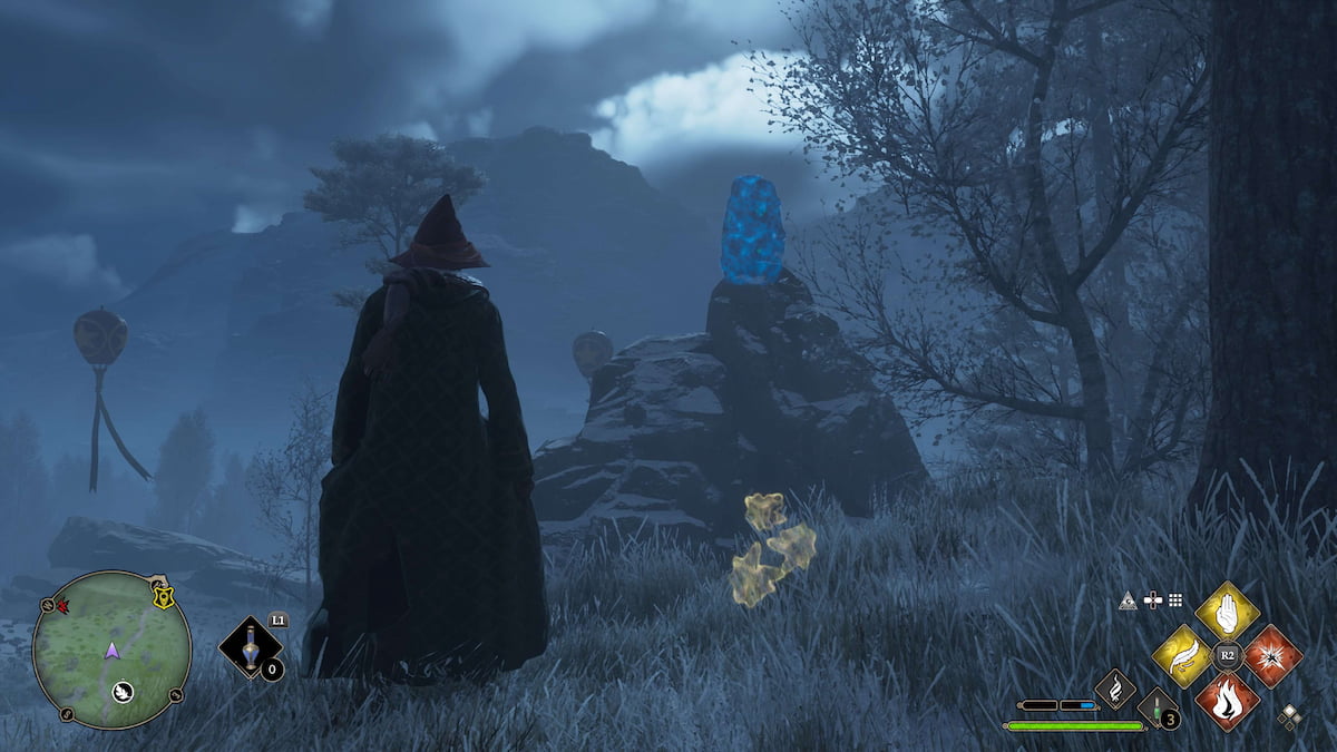 How to solve the Feldcroft Catacomb Merlin Trial in Hogwarts Legacy ...