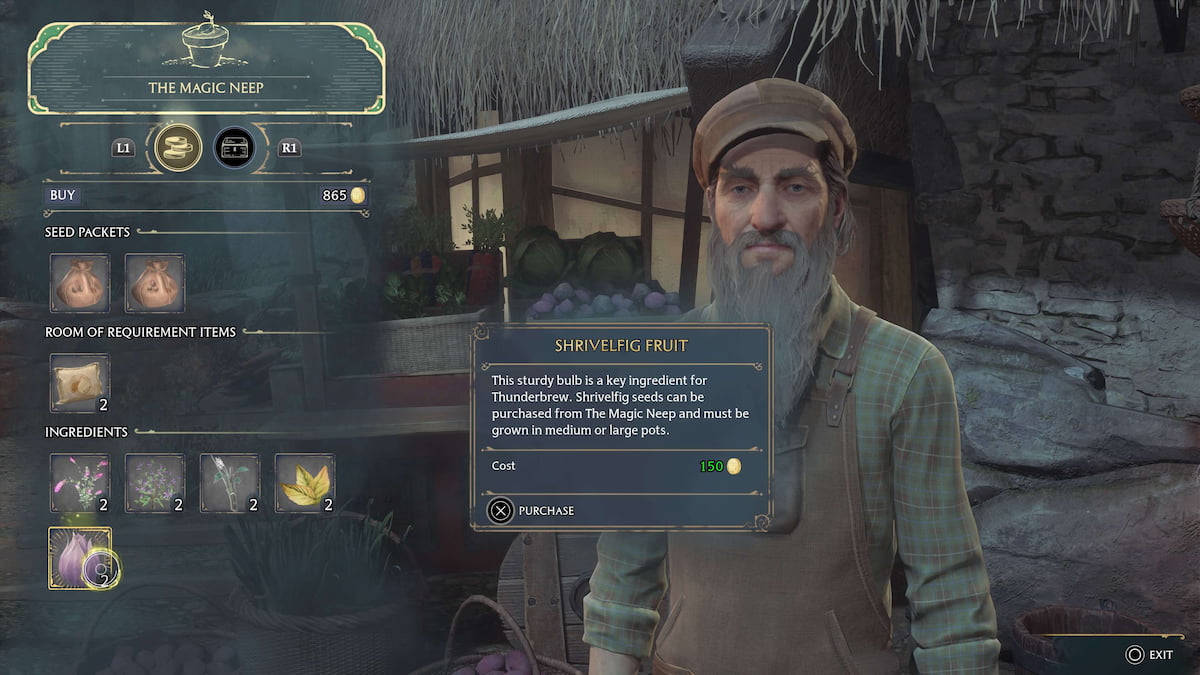 Where to get Shrivelfig Fruit in Hogwarts Legacy - Gamepur