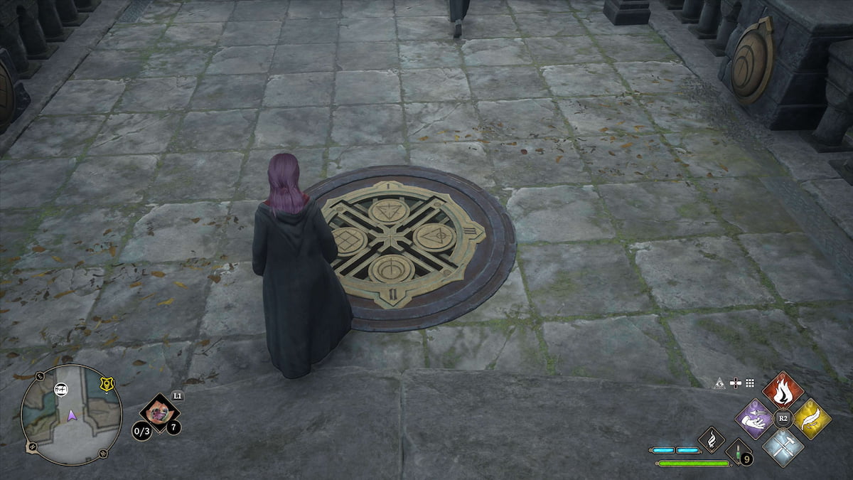 How to solve the bridge fire puzzle in Hogwarts Legacy - Gamepur