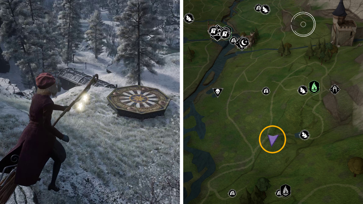 All landing platform locations in Hogwarts Legacy - Gamepur