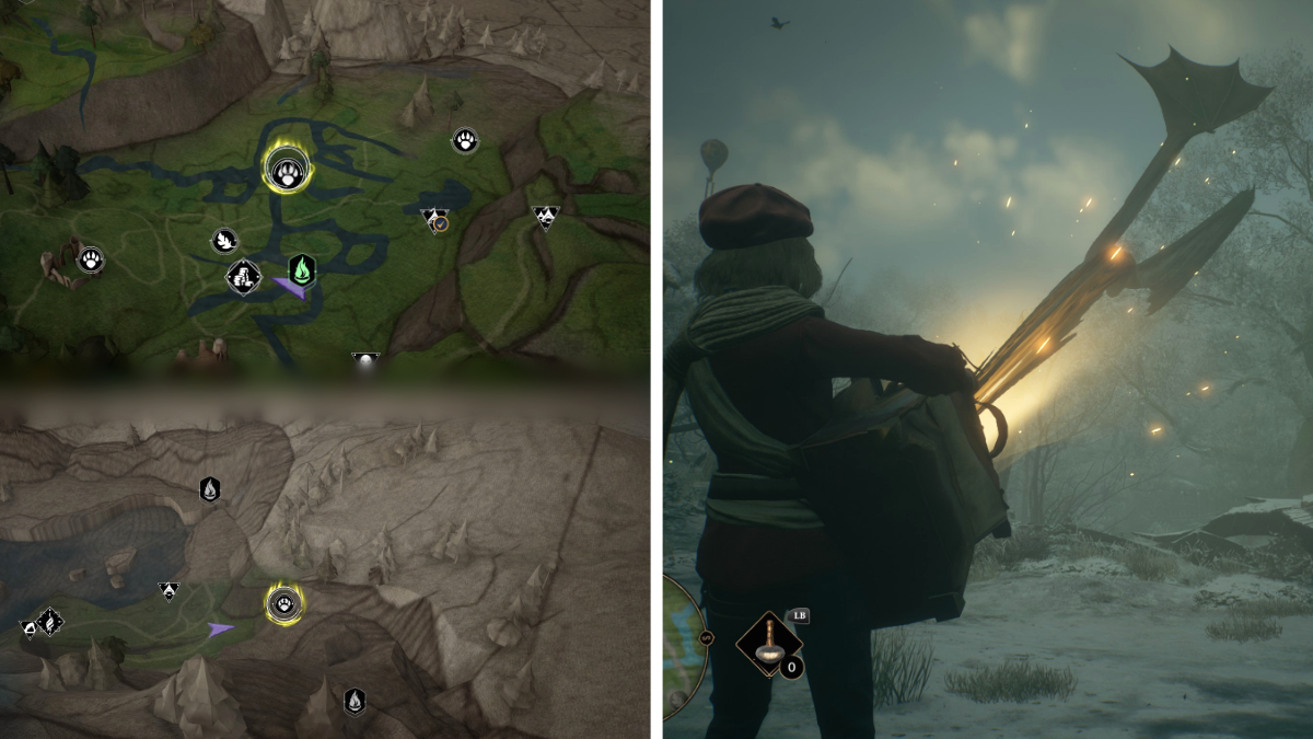 How to catch a Thestral in Hogwarts Legacy - Gamepur