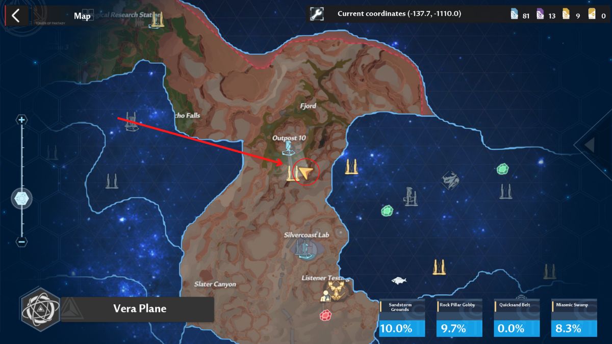 All Miasmic Swamp Scenic Point locations in Tower of Fantasy - Gamepur