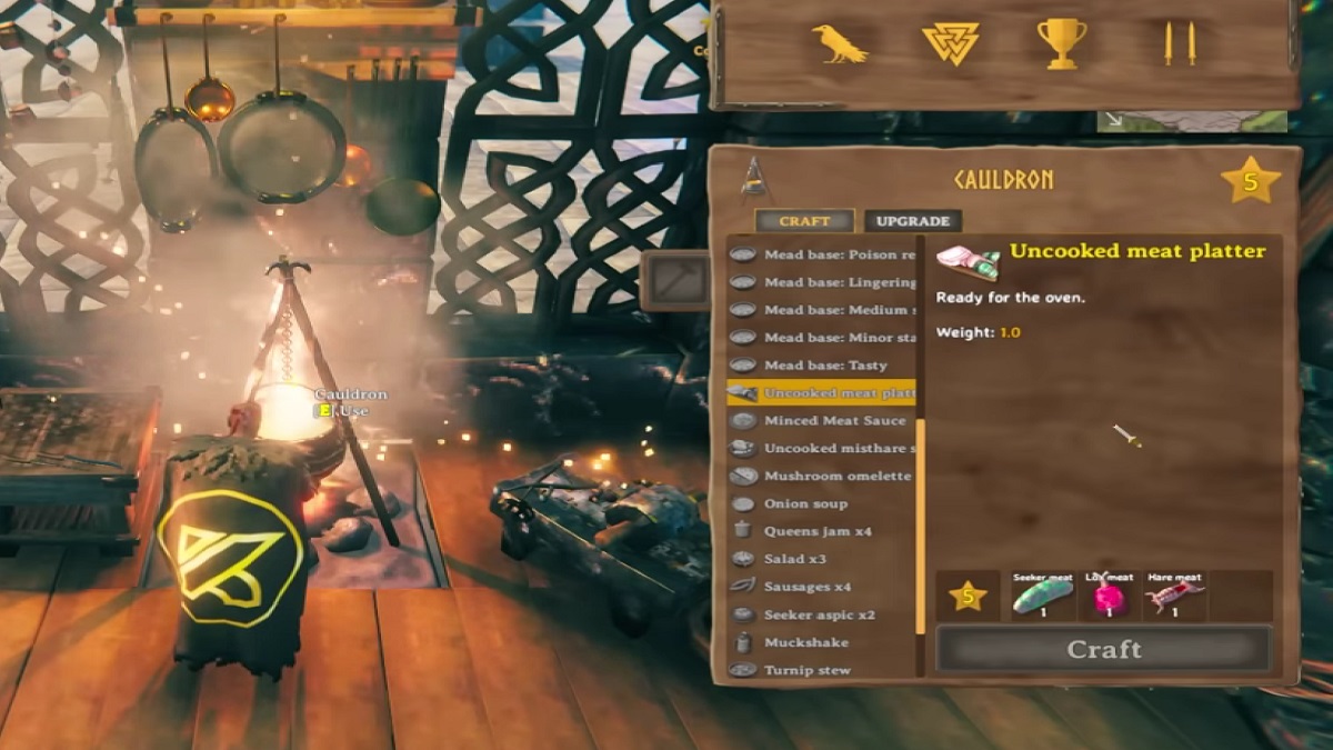 How to get a Meat Platter in Valheim - Gamepur