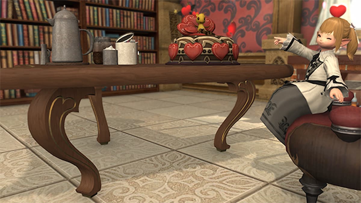 How to get the Valentione's Heart Desk in Final Fantasy XIV - Gamepur