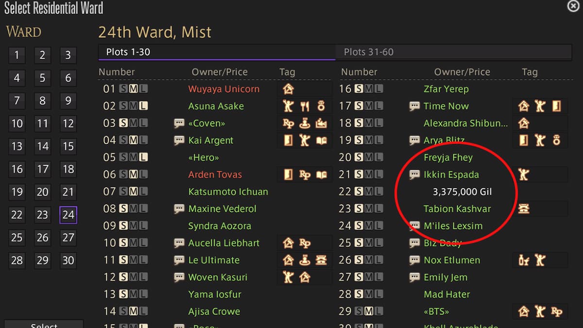 How to track housing availability in Final Fantasy XIV - Gamepur