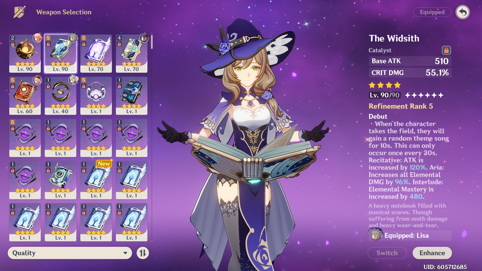 Best Lisa build in Genshin Impact - Gamepur