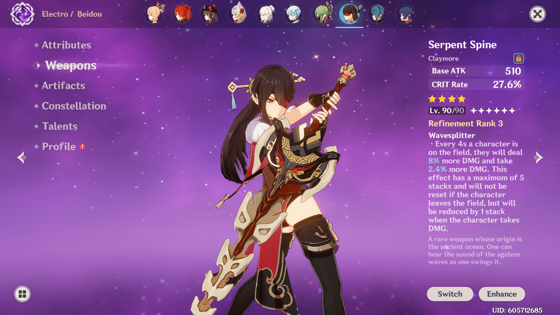 The best Beidou build in Genshin Impact - Gamepur