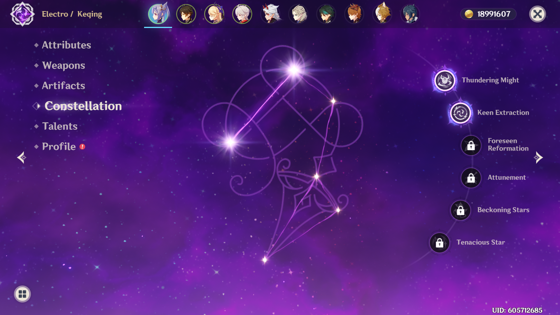 All Keqing Skills, Talents, and Ascension Materials in Genshin Impact ...