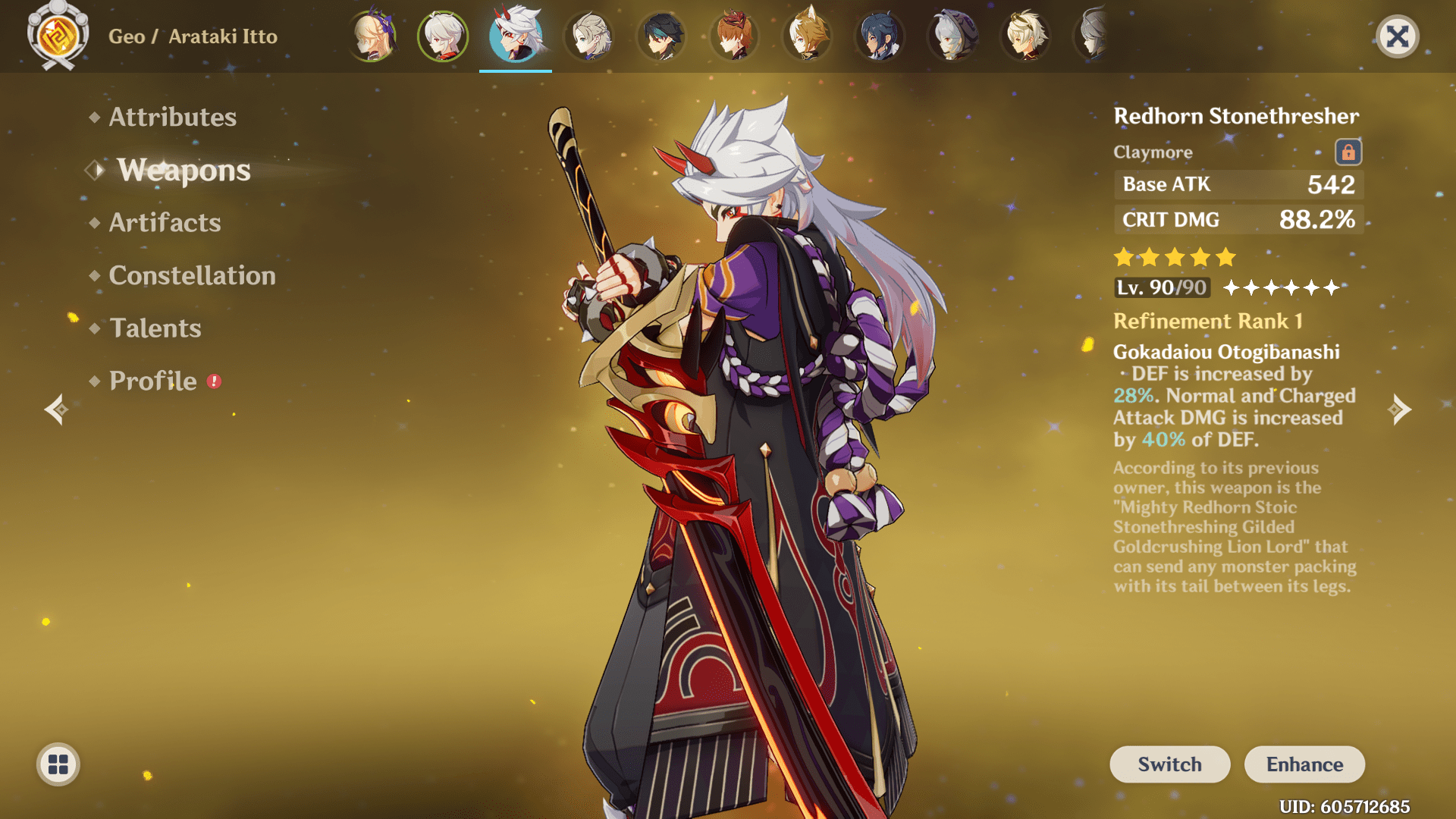 What is the best build for Arataki Itto in Genshin Impact? - Gamepur