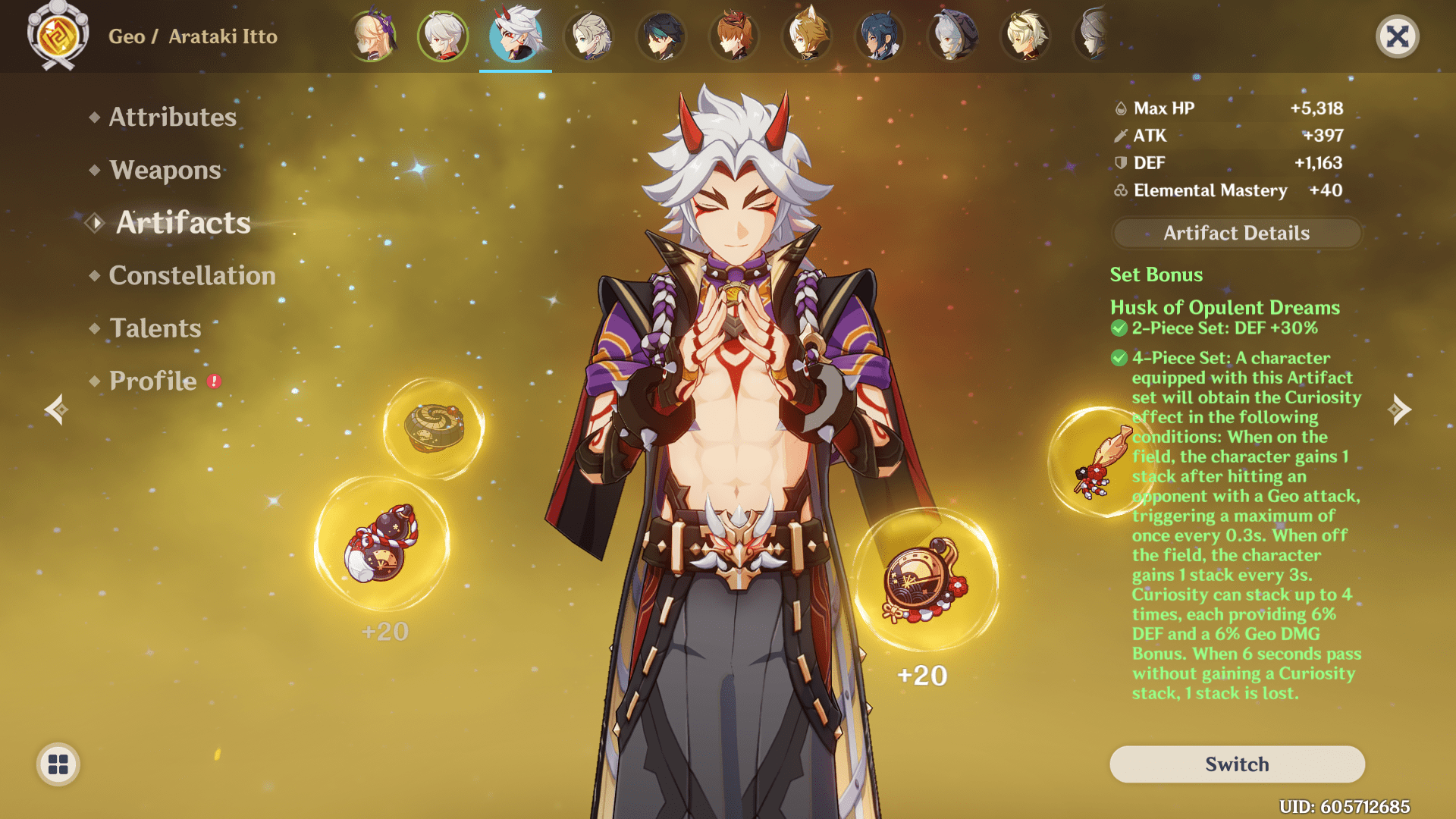 What is the best build for Arataki Itto in Genshin Impact? - Gamepur