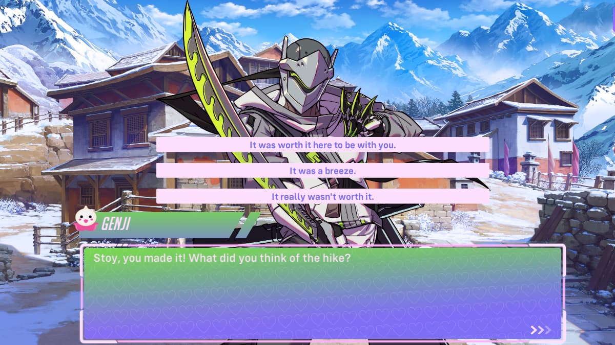 How to romance Genji in Loverwatch - Gamepur
