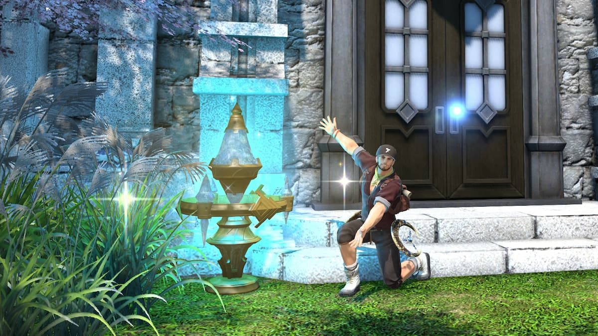 How to get the Miniature Aetheryte housing item in Final Fantasy XIV - Gamepur