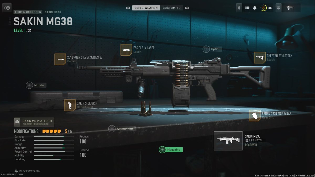 Best Sakin MG38 loadout in Call of Duty: Modern Warfare 2 and Warzone 2 ...