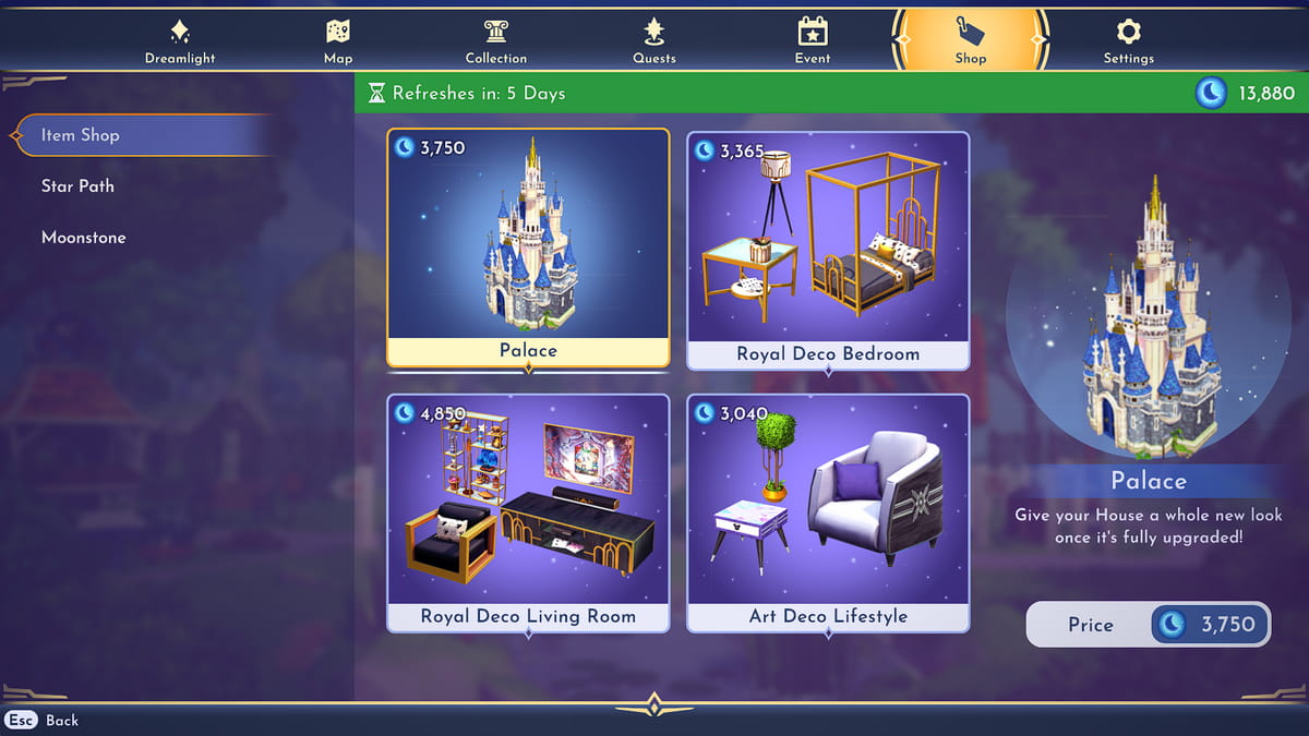 How to change your house color and style in Disney Dreamlight Valley ...