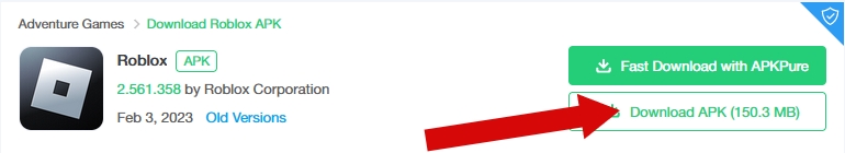 Roblox APK download link (v.2.561.358) - Gamepur