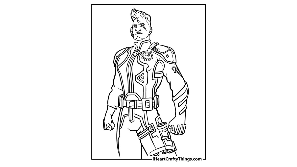 The 10 best Fortnite coloring pages - Gamepur