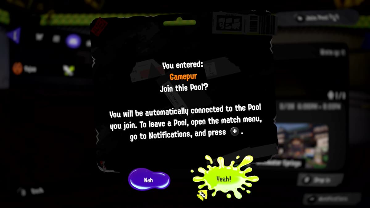 How the Pool feature works in Splatoon 3 - Gamepur