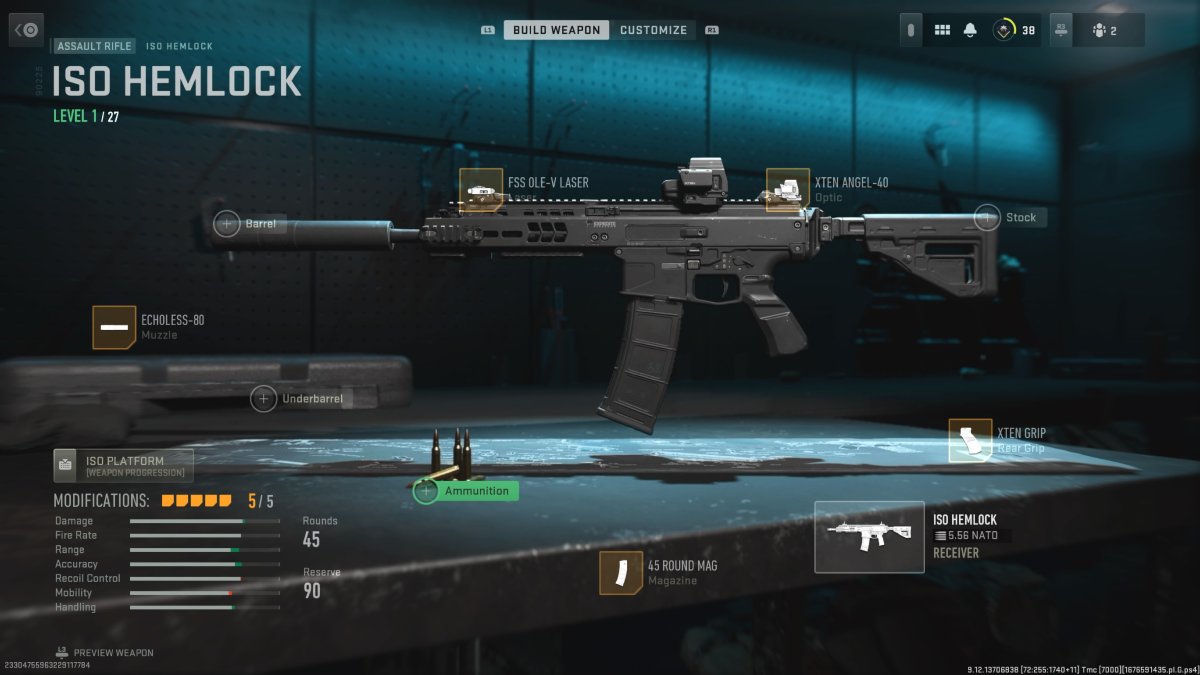 Best ISO Hemlock Loadout in Call of Duty: Modern Warfare 2 and Warzone 2.0 - Gamepur