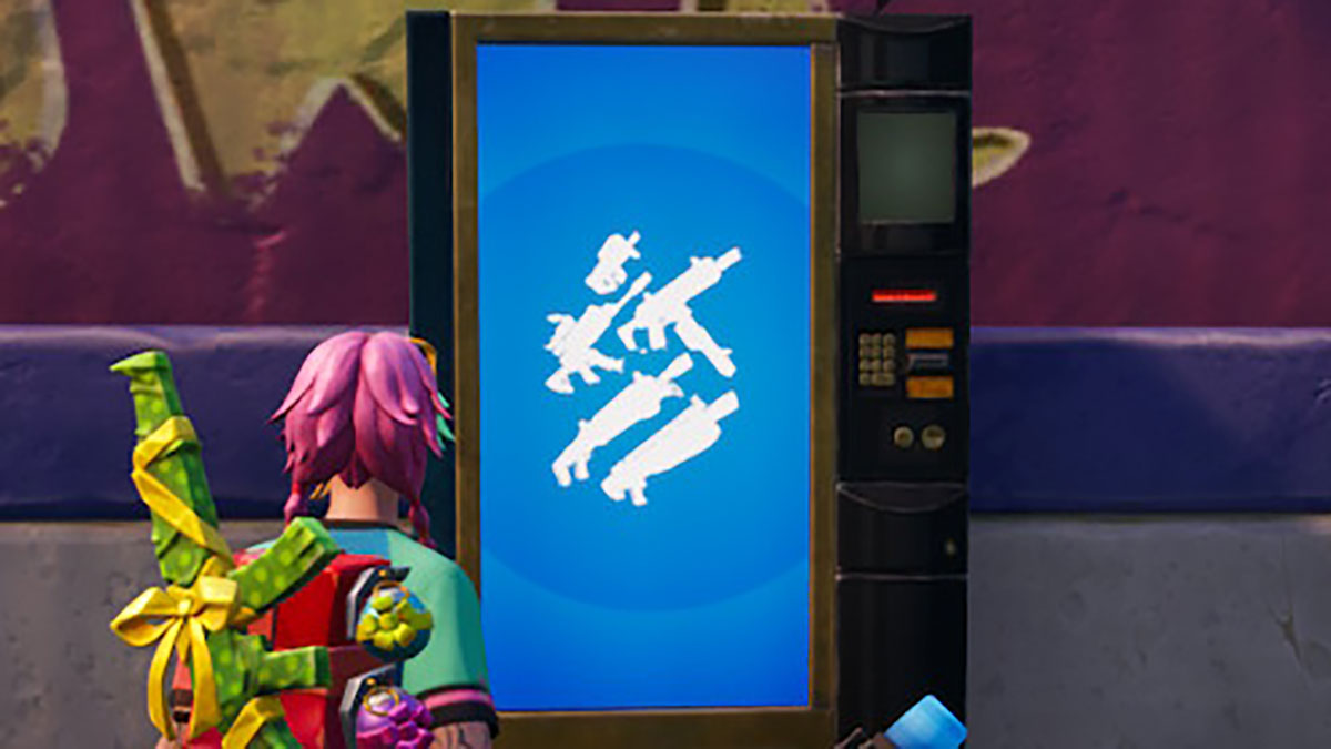 Where to find Ace's Exotics or Armory Vending Machines in Fortnite Most ...